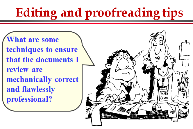 Editing & Proofreading – The Writing Center, Inc.